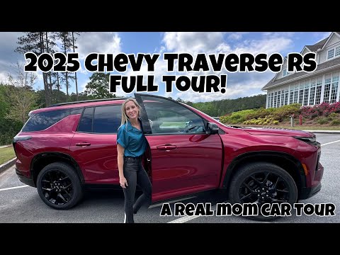 NEW Chevy Traverse RS Walk Around - You HAVE to watch this FULL TOUR by a MOM!