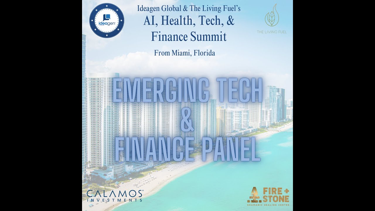 Emerging Tech & Finance Panel: 2024 AI, Health, Tech, & Finance Summit