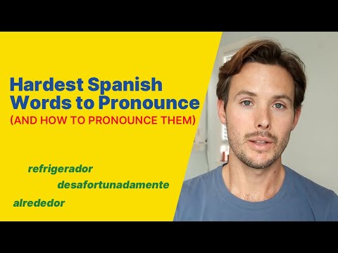Difficult Spanish Words: A Trick to Pronounce Any Word in Spanish