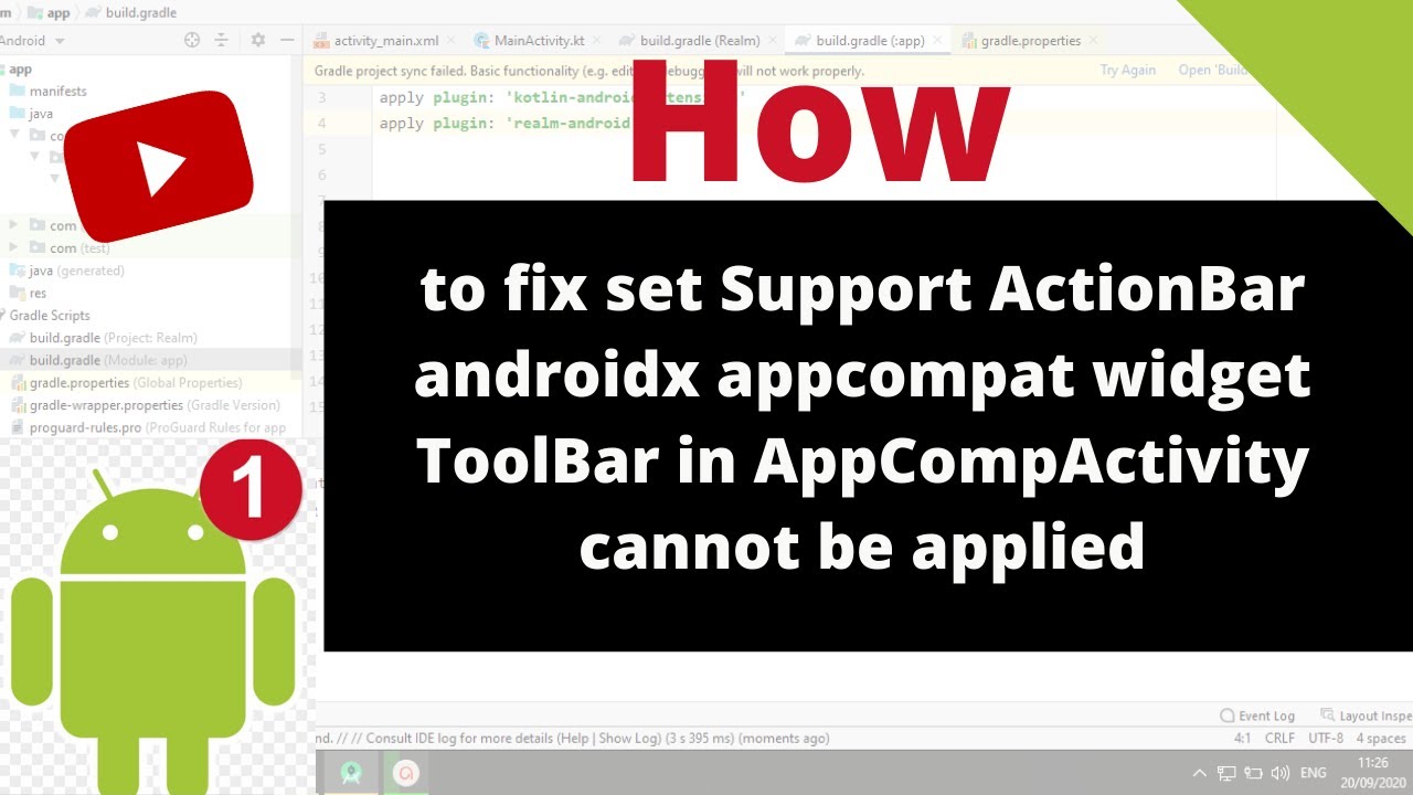 How to fix setSupportActionBarandroidx appcompat widget ToolBar in AppCompActivity cannot be applied