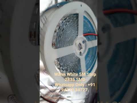 5Meter Strip Warm White SMD 2835 | Led Raw Materials & Ready Available.