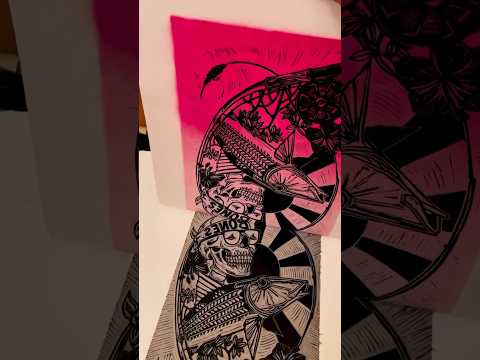 PRINTS. PRINTS. PRINTS. #art #fishart #printmaking #linocut #carving