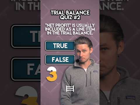 Trial Balance Quiz 2