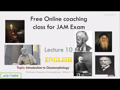 IIT JAM GEOLOGY - GG - Free coaching Lecture 10 - Introduction to ...