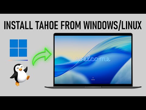 Create macOS Tahoe Beta Installer from Windows or Linux | No macOS required (Hackintosh)