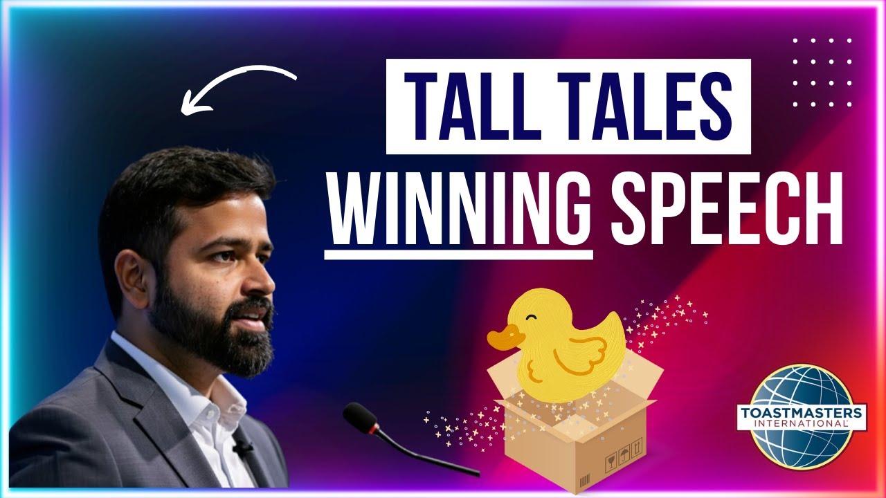 @toastmasters North Town Division - Tall Tales Contest Winner Speech by Naveen
