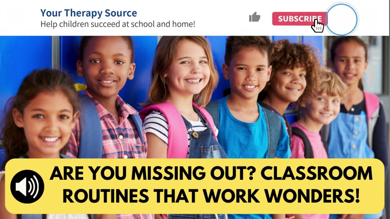 Are You Missing Out? Classroom Routines That Work Wonders!