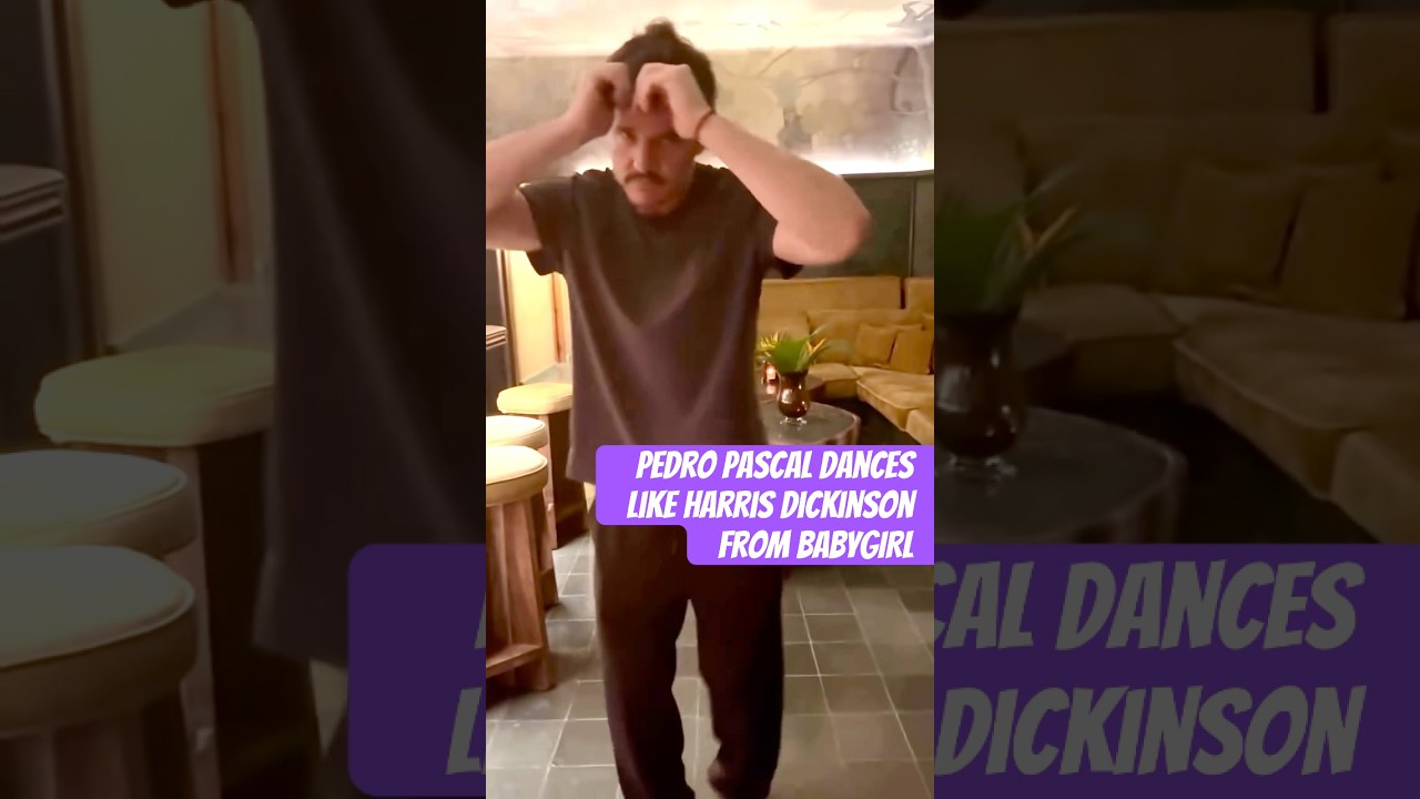 PEDRO PASCAL Dances Like Harris Dickinson from new movie BABYGIRL