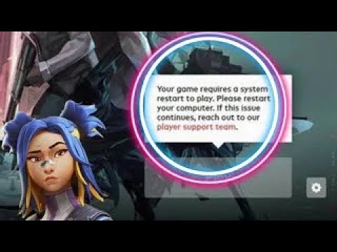 How To Fix Your Game Requires A System Restart To Play Valorant 2023