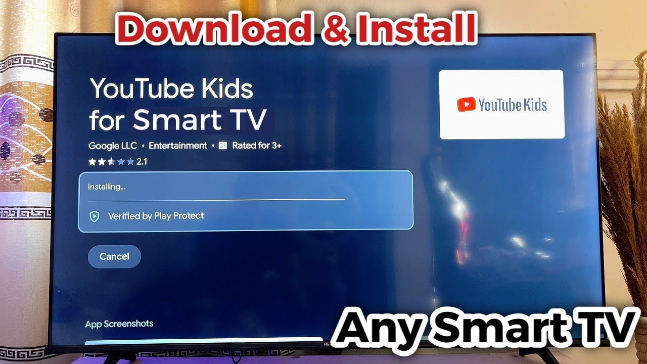 How to Install YouTube Kids on Any Smart TV