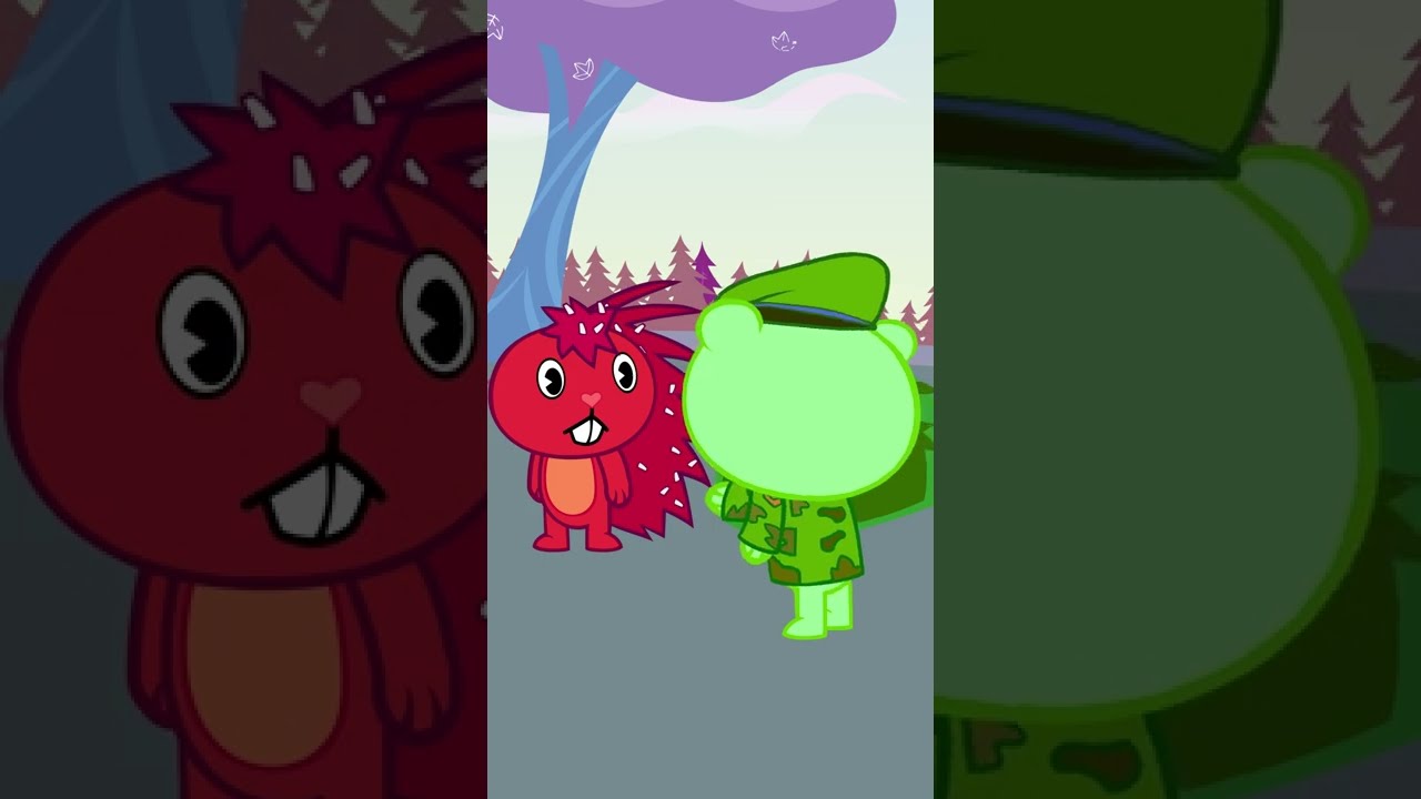 Happy Tree Friends Shorts - Flippy x Flaky, HEY KID WANT SOME CANDY?