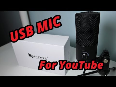 FIfine USB K669 Microphone - Unboxing, Setup, Review