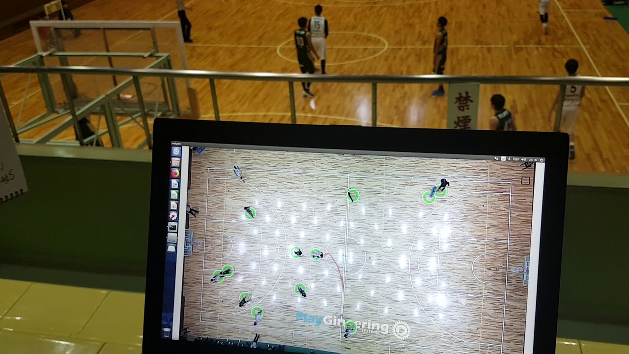 Osaka Basketball real time player & ball tracking based on video stream analysis through AI