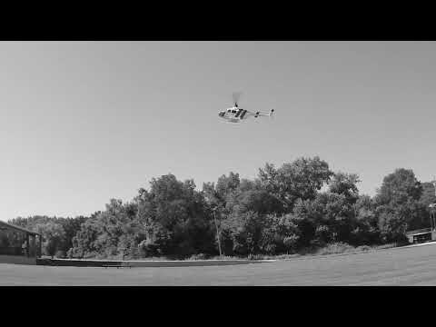 ROTORSCALE - (ROBAN) - BELL 206 GPS HELICOPTER - PAINT IT BLACK (& WHITE VERSION 😉) 470 SIZE