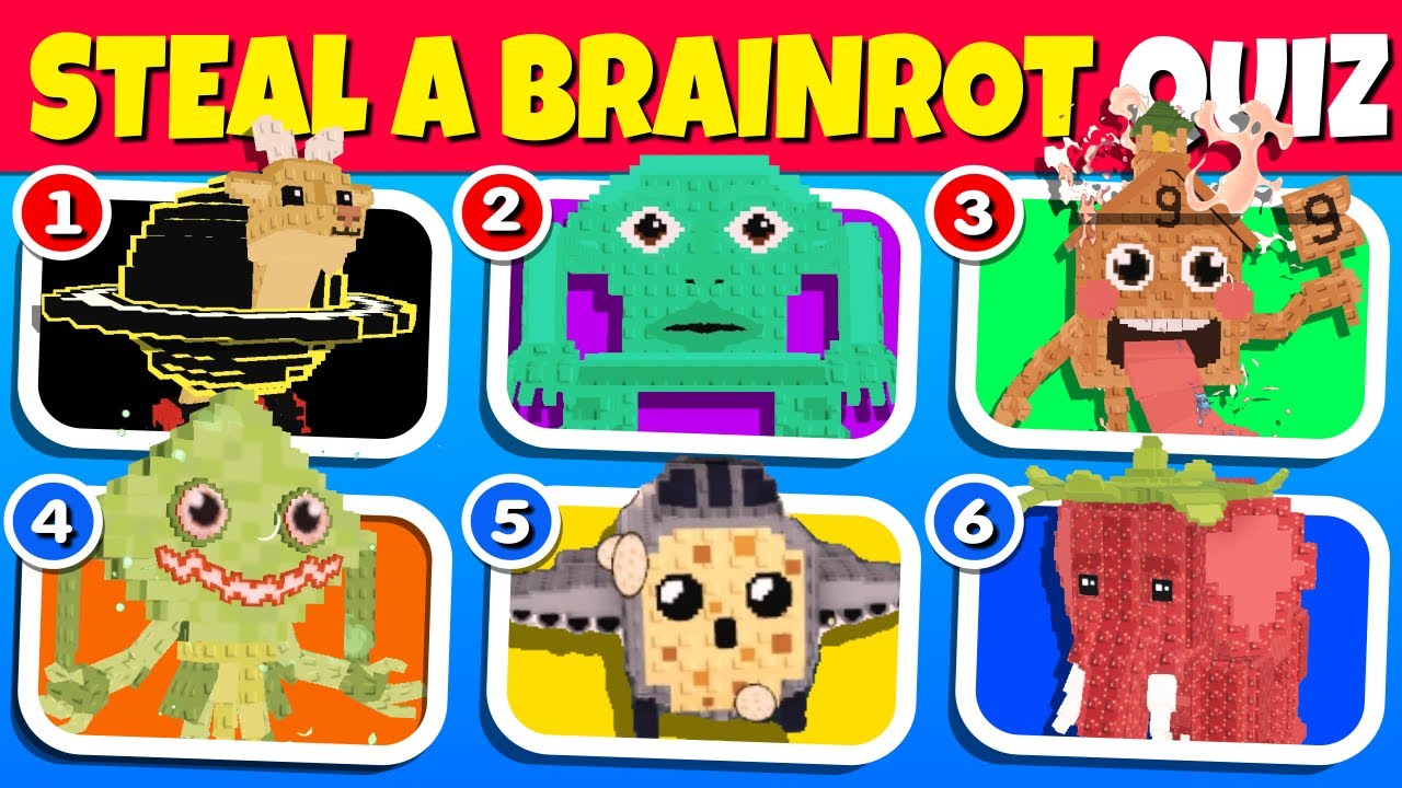 Guess New Steal a BRAINROT Animals And Original Version 🎮 | Steal A Brainrot Quiz Roblox