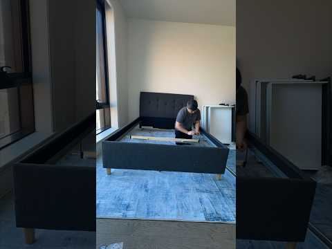 Ikea Idanas upholstered bed #ikea #furniture #how #dewalt #diy #homedecor #taskrabbit #homefurniture
