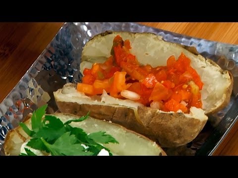 Heathy Baked Potato Toppings