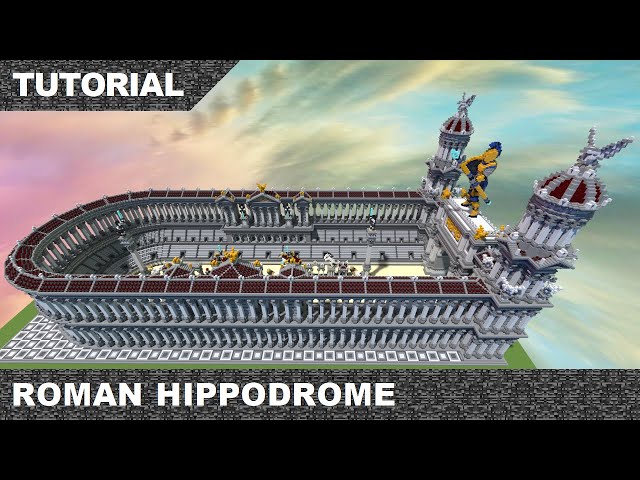 Minecraft Roman Hippodrome / Circus Maximus +tutorial Minecraft Map