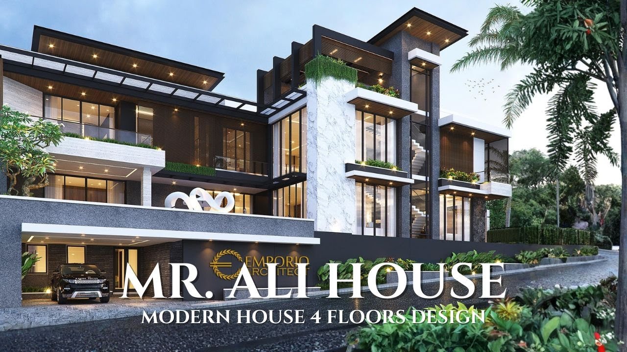 RUMAH SULTAN! DESAIN RUMAH MEWAH DENGAN SUASANA MENYEGARKAN YANG NYAMAN - JASA ARSITEK