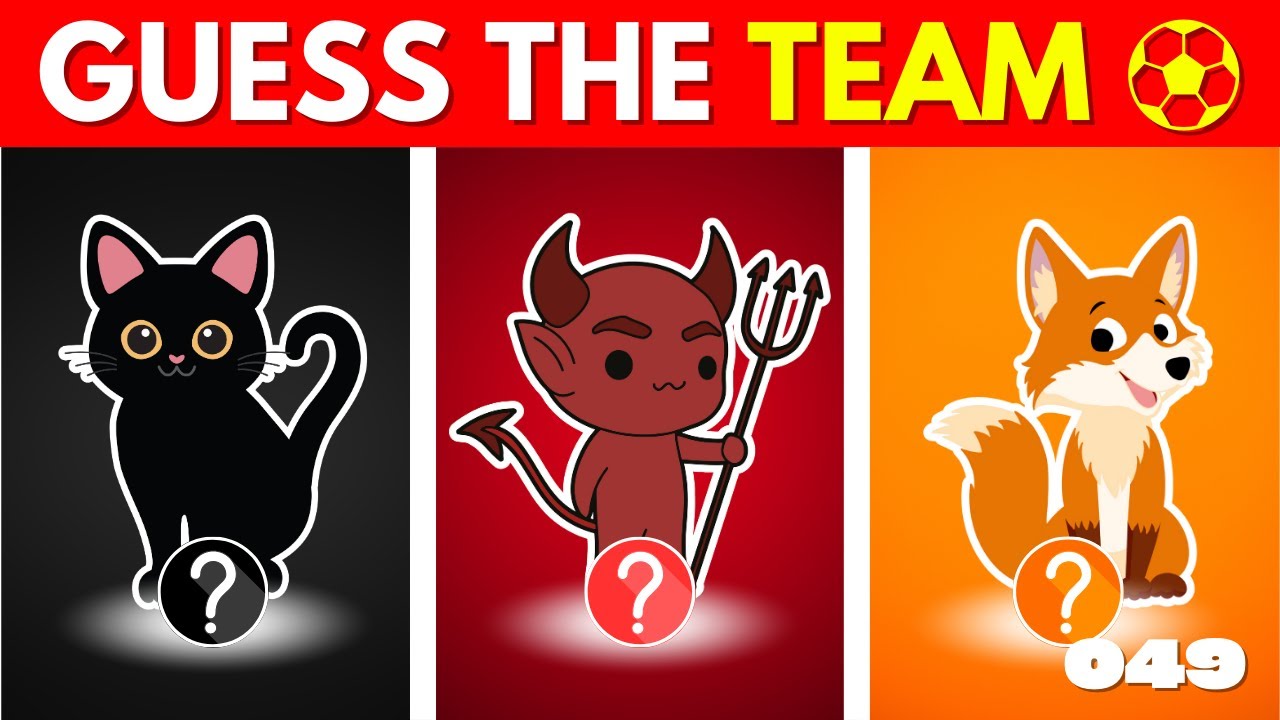 FOOTBALL TEAM Emoji Quiz || Guess The English Football Team (Nicknames) ⚽ 🤯