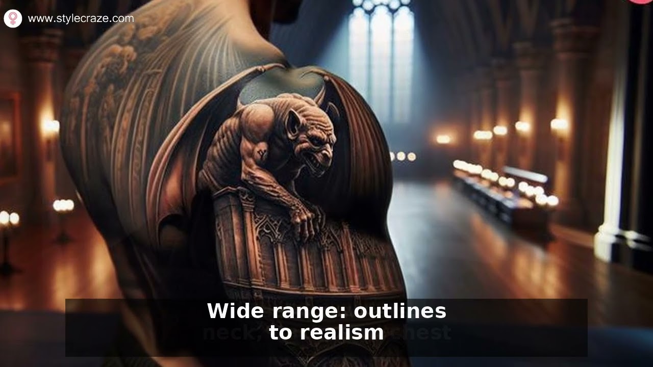 Top 8 Gargoyle Tattoo Ideas for Bold, Protective Ink