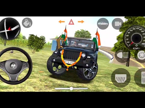 Dollar (Song) Modified Mahindra Black Thar👿 || Indian Cars Simulator 3D || Android Gameplay Part 04