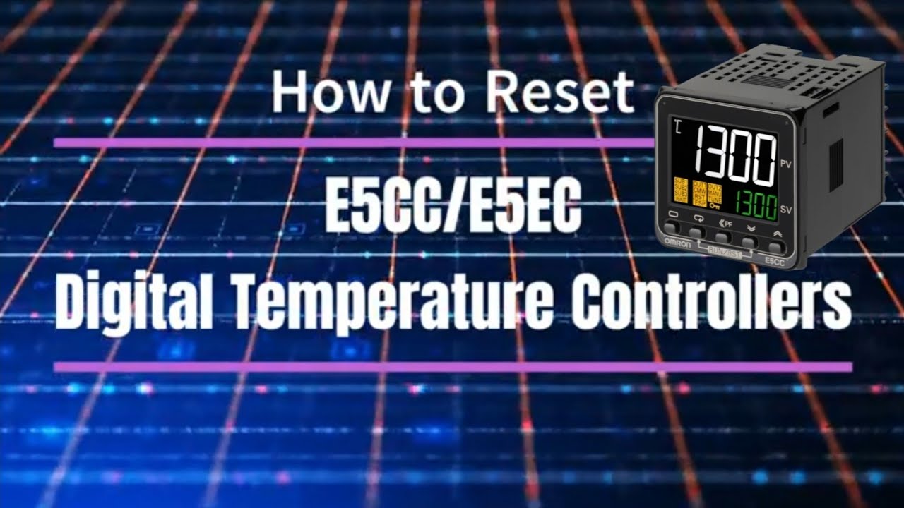 #OMRON #Temperature #Controller E5CC/E5EC How to Default/Reset/Factory Initial @automationtechnologyedge