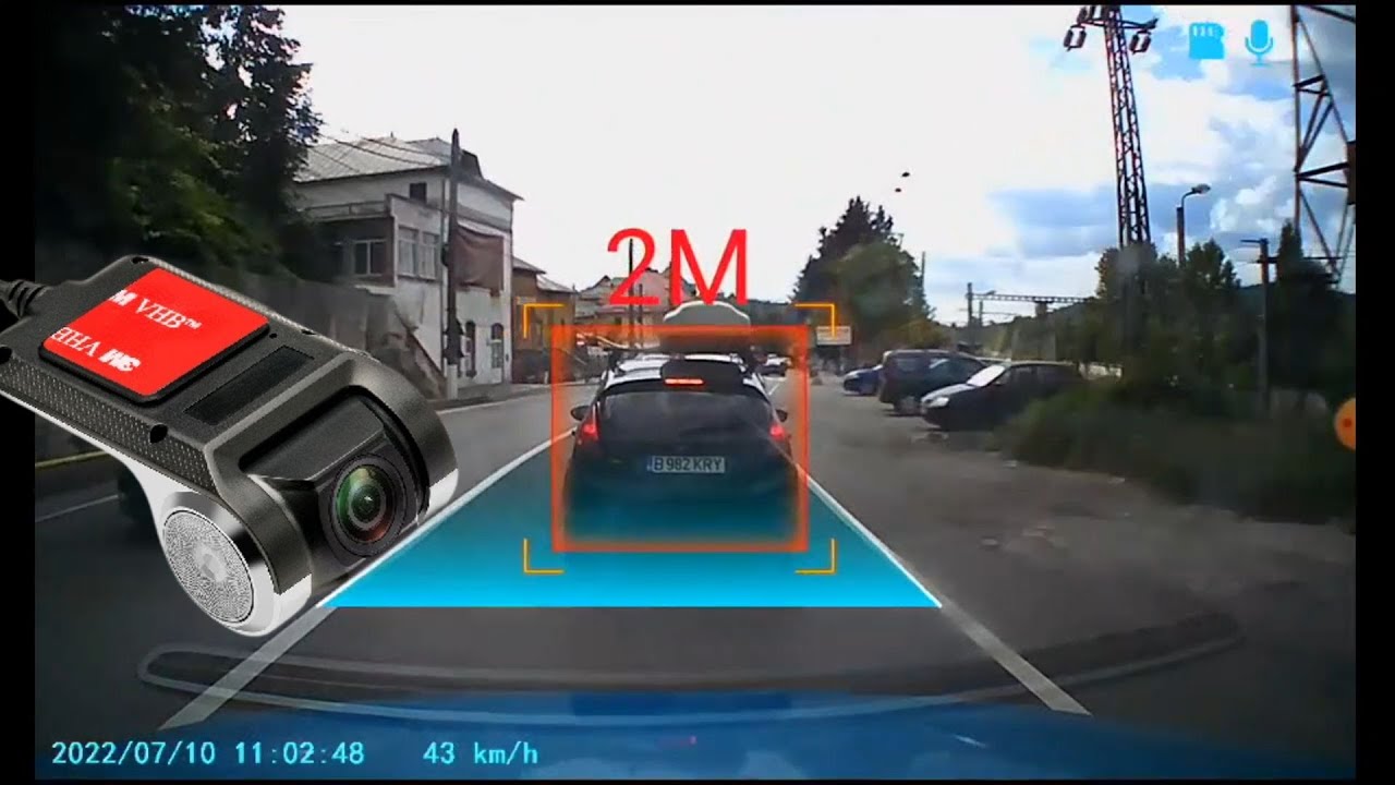 Camera Video Auto DVR cu Funcție ADAS – Tehnologie Avansată pentru ...
