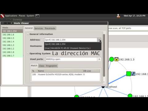 Intense Scan All TCP ports - Zenmap