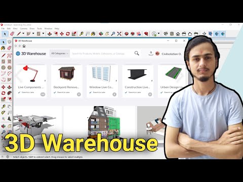 3D Warehouse in Sketchup | Download Any Model For Free From 3D Warehouse |