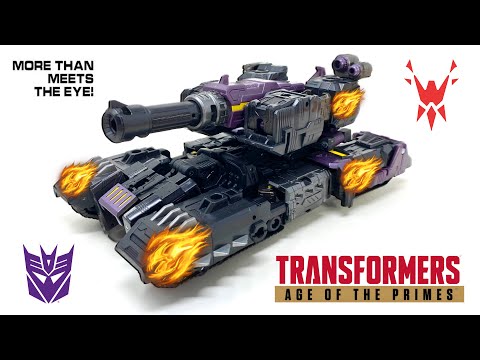 WOW! Transformers AGE OF THE PRIMES Leader Class MEGATRONUS THE FALLEN Review (2025)