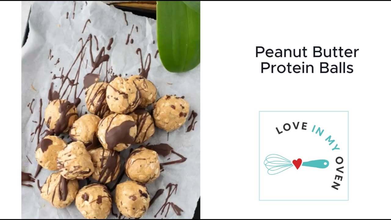 Peanut Butter Protein Balls