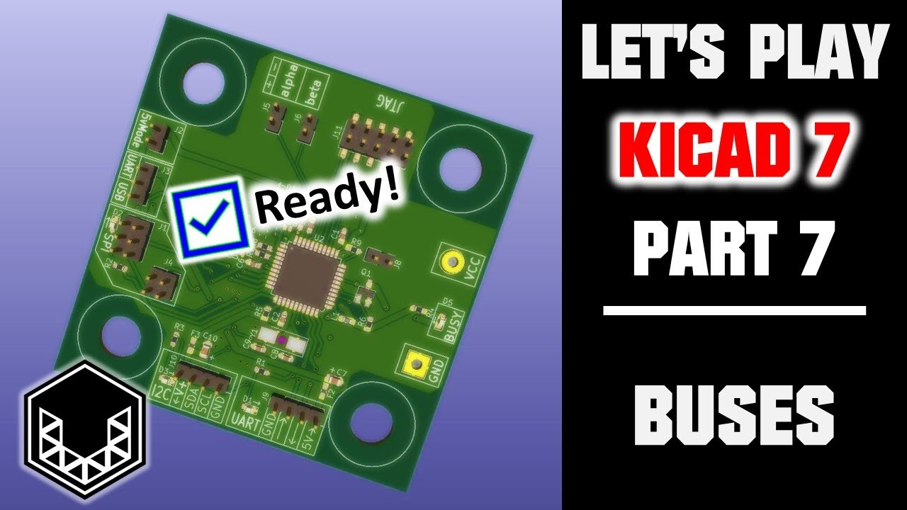 KiCad 7 Tutorial: Buses (Part 7)