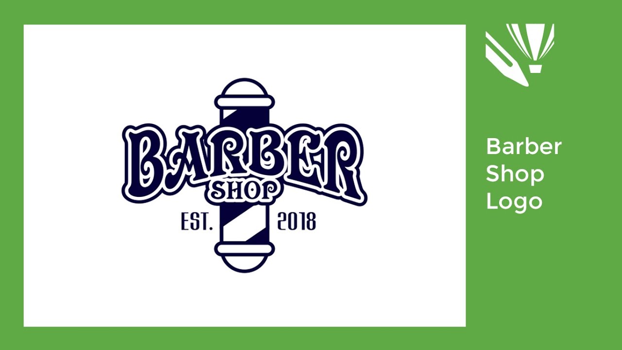 Creating a Vintage Barbershop Logo with Corel Draw X7