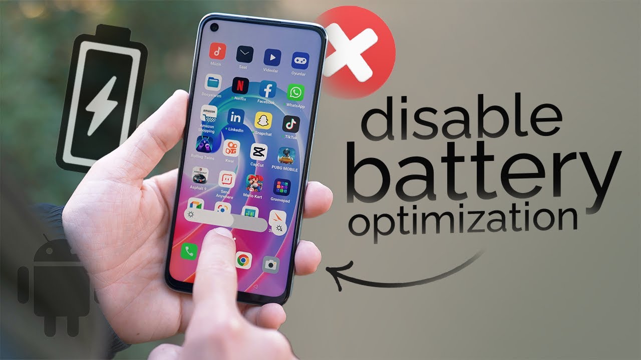 How Do I Disable Battery Optimization on Android for a Particular App? (tutorial)
