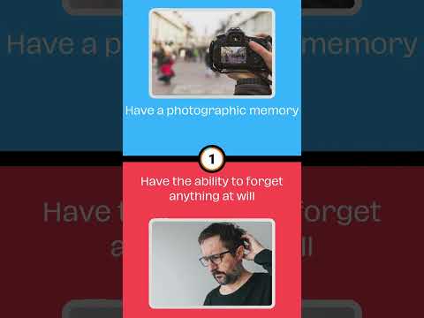 Photographic Memory vs. Forgetfulness: Which Superpower Would You Choose?
