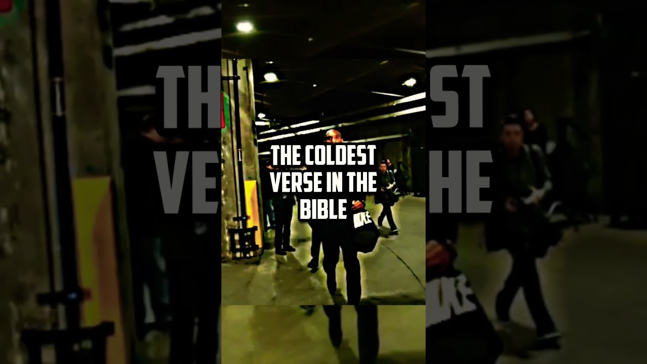 The COLDEST Verse In The Bible🥶#bible #cold