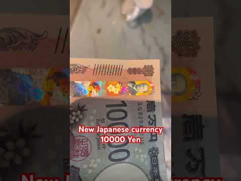 New Japanese currency 10000 Yen