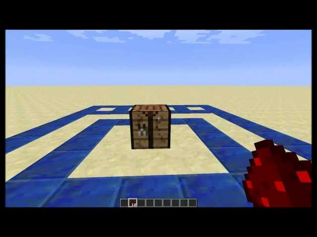 Minecraft - Totally Hidden Workbench (popout/flush-BUD-blockswapper) Minecraft Map