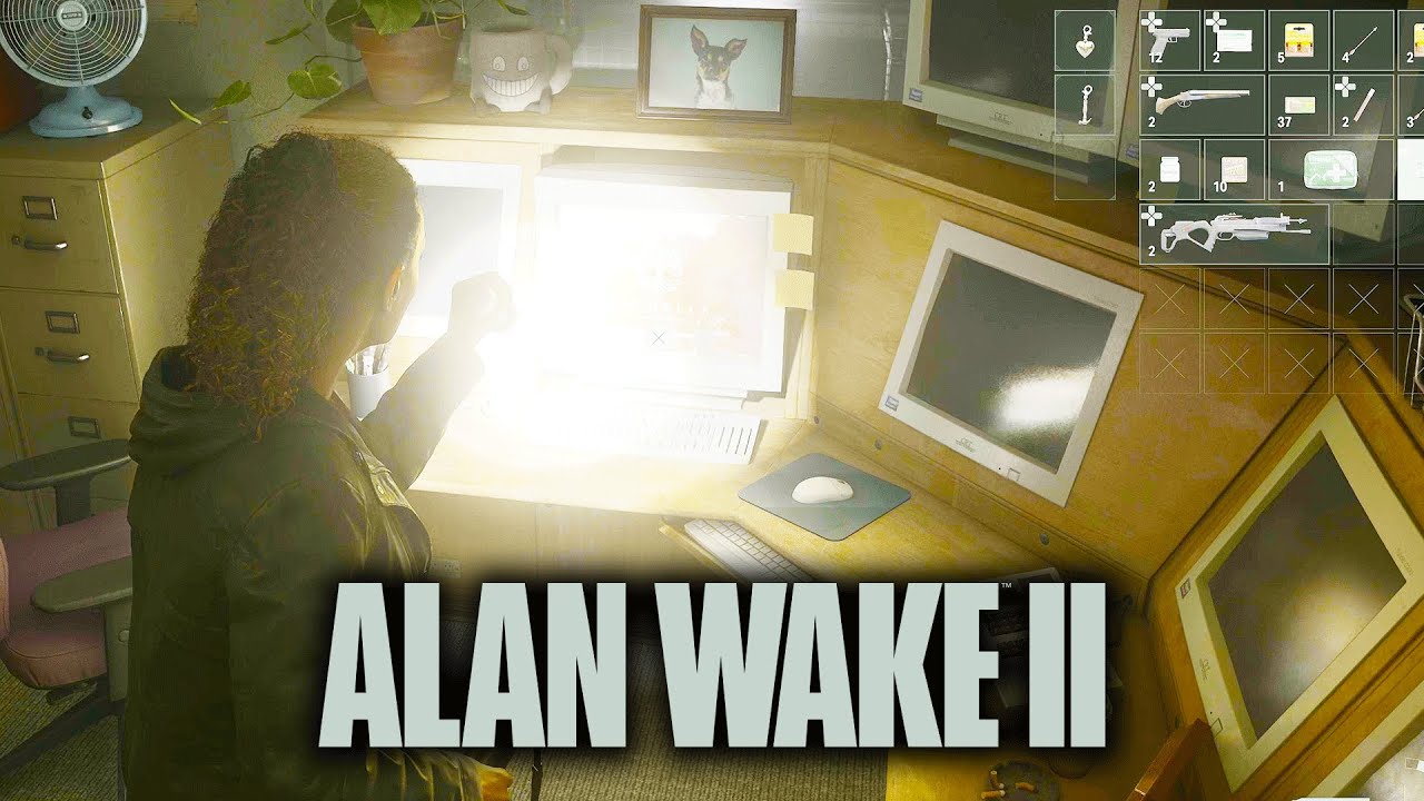 Alan Wake 2 - Wellness Center Computer Password Code Location