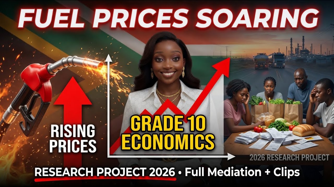 Grade 10 Economics Research Project 2026: Fuel Prices FULL Mediation Guide