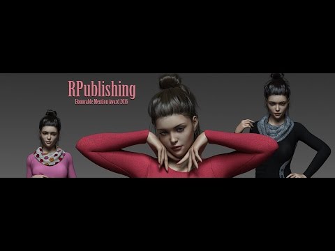 Renderosity Honorable Mention Award Winner 2016 - RPublishing