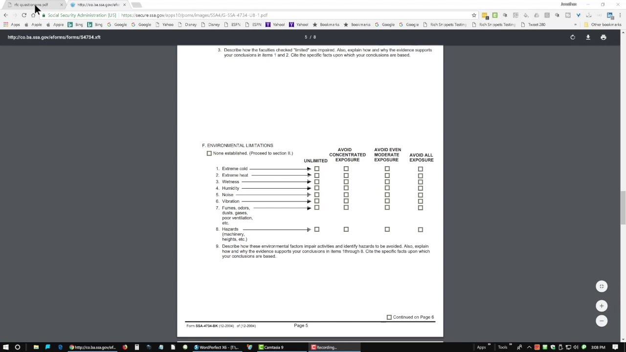 How to Use a Custom Functional Capacity Evaluation Form to Win Your Disability Case