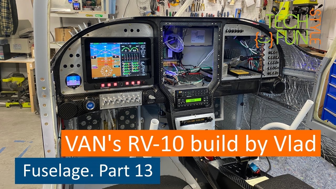 Aviation: Vans RV Aircraft - Fuselage Part 13 - RV10 Build by Vlad