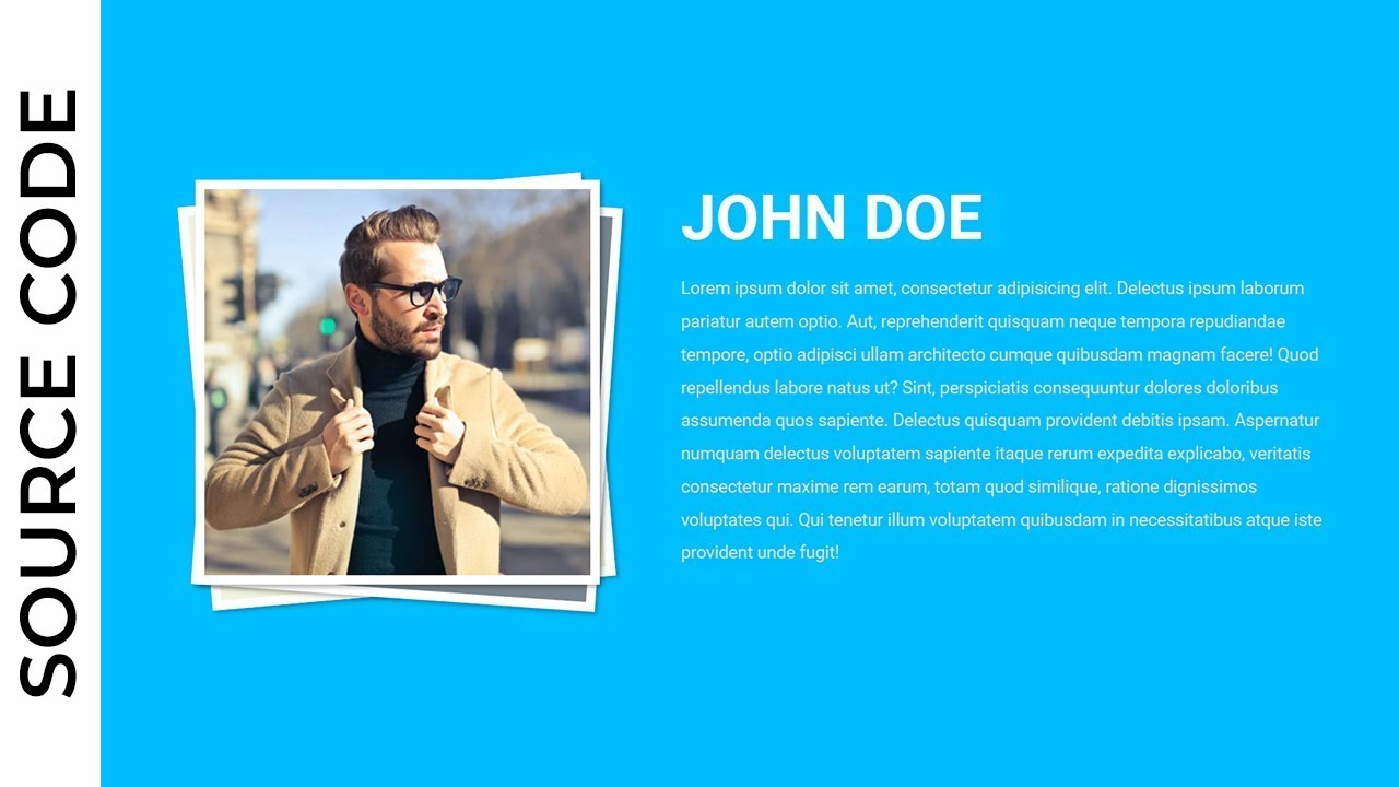 Image Stack Effect using CSS | CSS Pseudo Element Selector