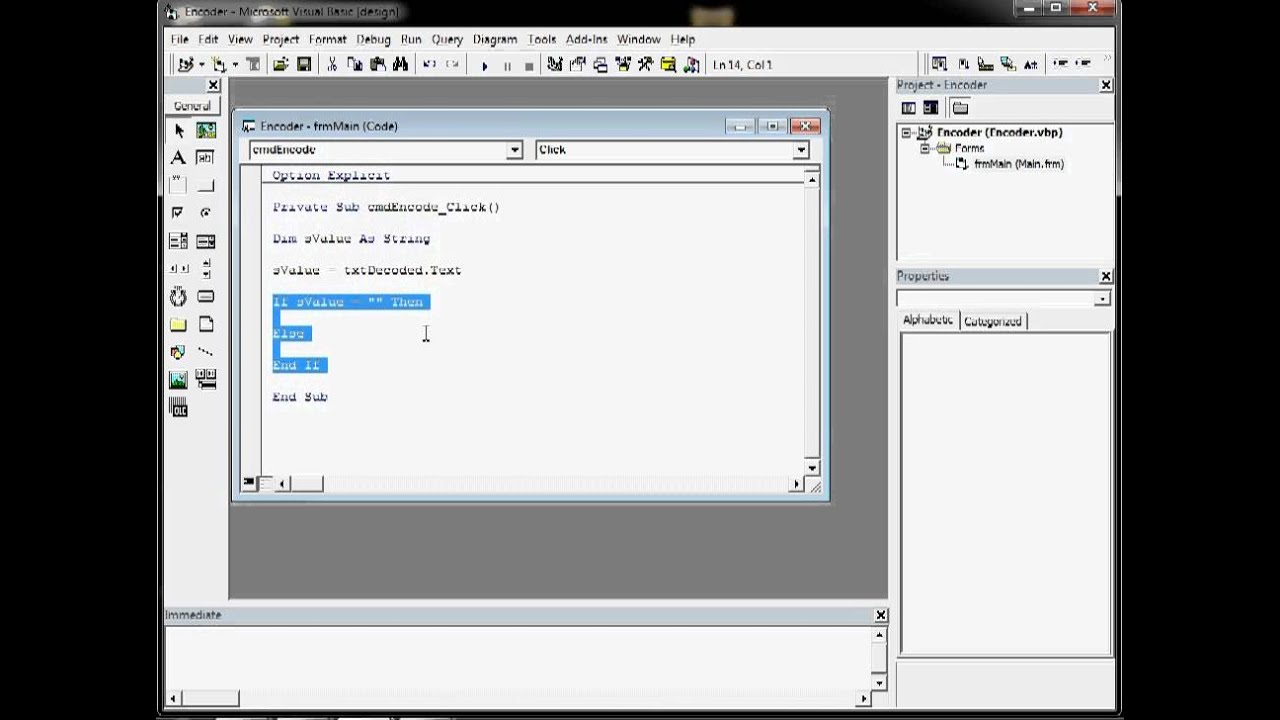 VB6 Tutorial 008 - If..then..else logic