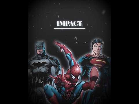 Superman vs Batman vs Spiderman (in terms of writing) #shorts #1v1 #dc #marvel