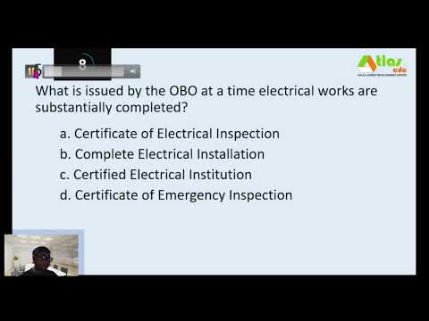 ALE Review Series - Building Laws Quiz Part 1