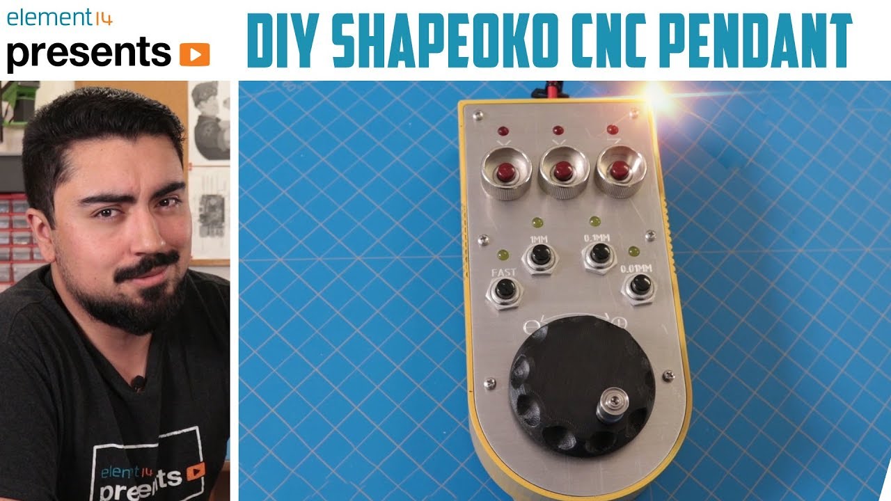 DIY Shapeoko CNC Pendant -- Episode 420 - element14 Community