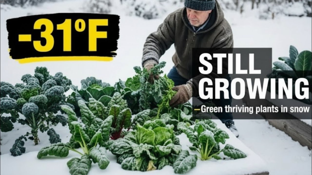 11 Winter Crops That Thrive in Extreme Cold -31°F (Stop Wasting Money!)